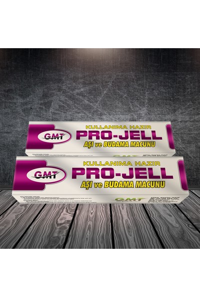 Gmt Pro-Jel Aşı Ve Budama Macunu 2 Adet 100 Gr Jel Kıvamında Eldiven Ve Bıçak Gmt Pro-Jel Aşı Ve Budama Macunu 2 Adet 100 Gr Jel Kıvamında Eldiven Ve Bıçak