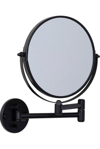 Hafele Mum 04 Makyaj Aynası, Mat Siyah