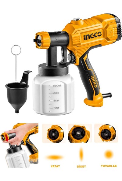 İngco 450W Sprey Boya Tabancası Dezenfekte Tabancası