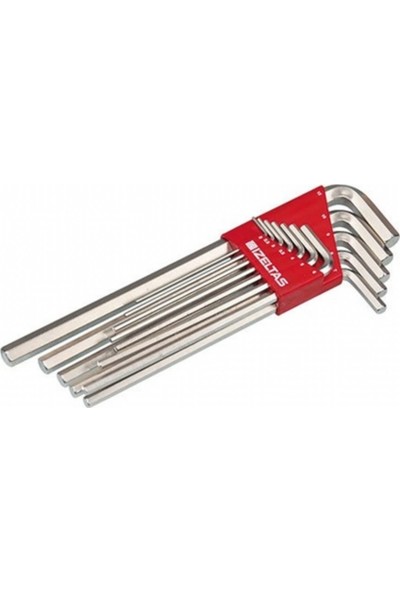 İzeltaş Allen Anahtar Takımı Uzun Boy 12 Li İzeltaş Allen Anahtar Takımı Uzun Boy 12 Li