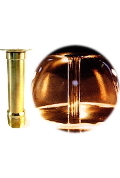 Sulama Market Süs Havuzu Nozulu Sarı Şemsiye Fıskiye 1