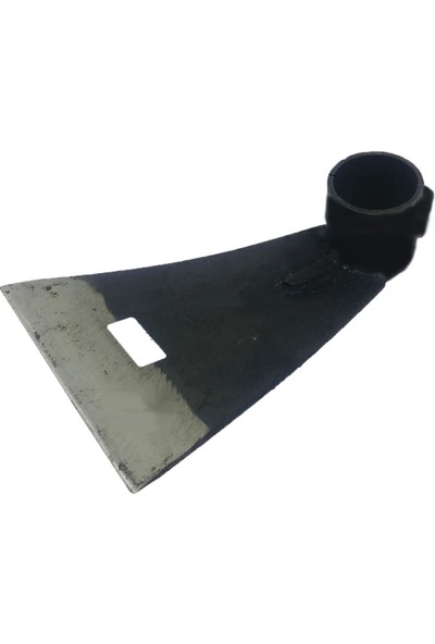 Yıldırım Üçgen Çapa Eskilerden 1.Kalite Ray Çelik Bahçe Belleme Tarla Çapası Karık Açma