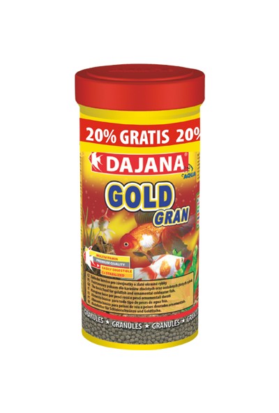 Dajana Gold Gran Granül Japon Balık Yemi 250 Ml + 50 Ml Promosyon 132 Gr