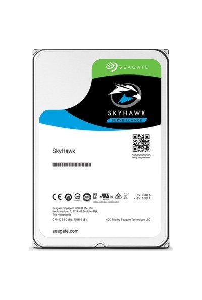 Seagate SkyHawk 3TB 5900rpm 64MB Cache Sata 3 Sabit Disk ST3000VX009 Seagate SkyHawk 3TB 5900rpm 64MB Cache Sata 3 Sabit Disk ST3000VX009