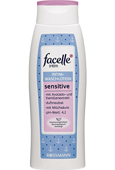 Rossmann Facelle Dış Genital Bölge Bakım Jeli Hassas Ciltler 300 ml