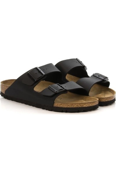 Birkenstock Arizona Siyah Çift Tokalı Unisex Terlik 051793 V3 Birkenstock Arizona Siyah Çift Tokalı Unisex Terlik 051793 V3
