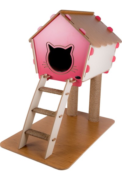 Pati Homes Merdivenli Kedi Evi