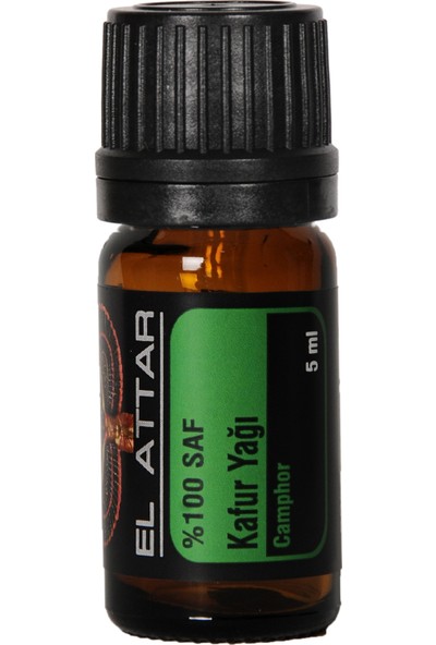 El Attar Kafur Yağı 5 mL (Esansiyel Uçucu - Parfüm Yapımı İçin de Uygundur) El Attar Kafur Yağı 5 mL (Esansiyel Uçucu - Parfüm Yapımı İçin de Uygundur)