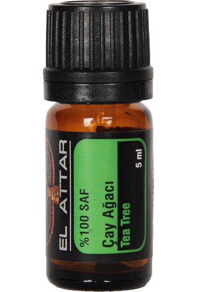 El Attar Çay Ağacı Yağı 5 mL (Esansiyel Uçucu - Parfüm Yapımı İçin de Uygundur) El Attar Çay Ağacı Yağı 5 mL (Esansiyel Uçucu - Parfüm Yapımı İçin de Uygundur)