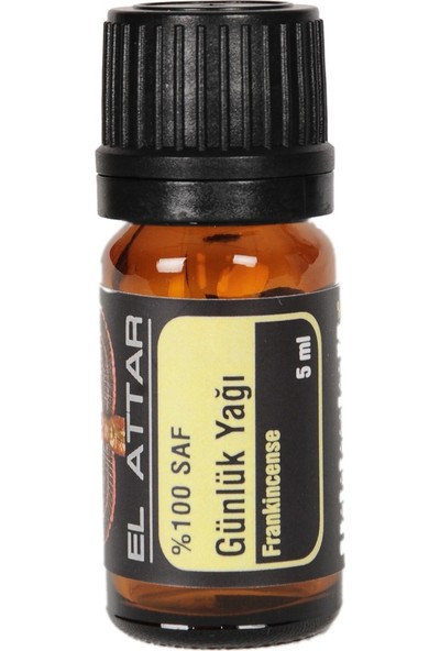 El Attar Spain %100 Saf ve Doğal (Akgünlük) (Frankincense) (Sığla )- Günlük Yağı (5 ml) El Attar Spain %100 Saf ve Doğal (Akgünlük) (Frankincense) (Sığla )- Günlük Yağı (5 ml)