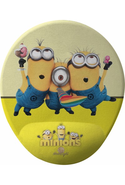 Flipped Minions Bilek Destekli Tasarım Mouse Pad