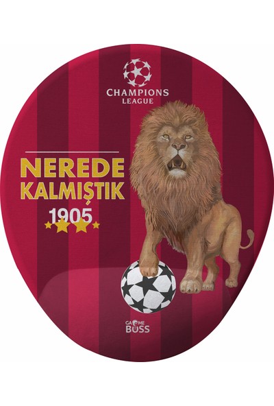 Flipped 1905 Aslan Bilek Destekli Taraftar Mouse Pad Flipped 1905 Aslan Bilek Destekli Taraftar Mouse Pad