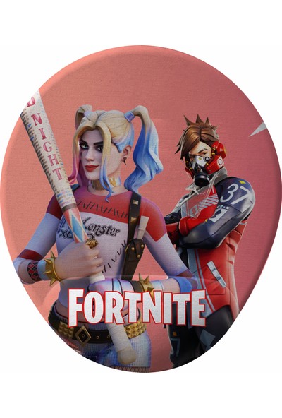 Flipped Harley Quinn Fortnite Bilek Destekli Tasarım Mouse Pad Flipped Harley Quinn Fortnite Bilek Destekli Tasarım Mouse Pad
