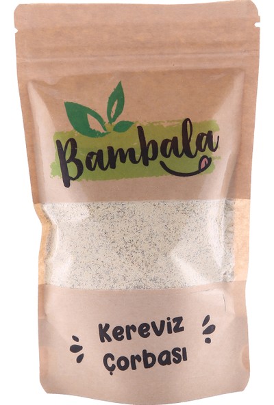 Bambala Kereviz Çorbası Bambala Kereviz Çorbası
