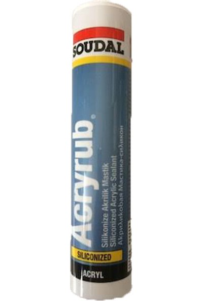 Soudal Soudal Silikon Mastik 500 gr Beyaz Soudal Soudal Silikon Mastik 500 gr Beyaz