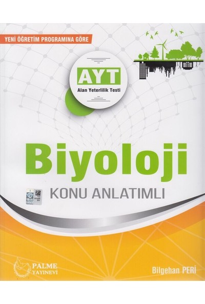Palme Yayıncılık Ayt Biyoloji Konu Anlatımlı