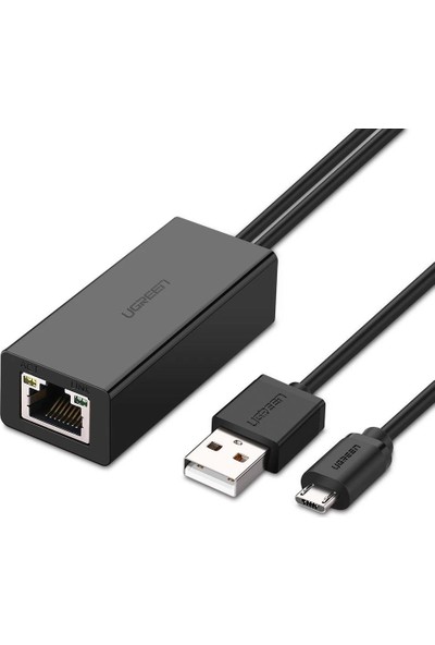 Ugreen Micro USB Ethernet Dönüştürücü Adaptör