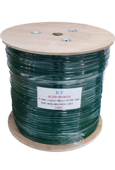 Ice Cctv Video Koaksiyel RG59 Kablo - 300M Ice Cctv Video Koaksiyel RG59 Kablo - 300M