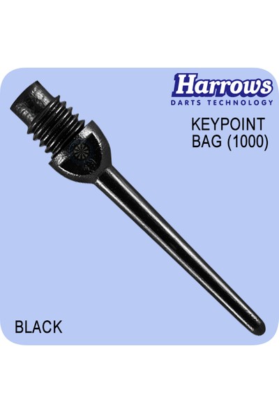 Harrows Dart Softtip Points (25 Mm-2ba) - 1.000 Adet