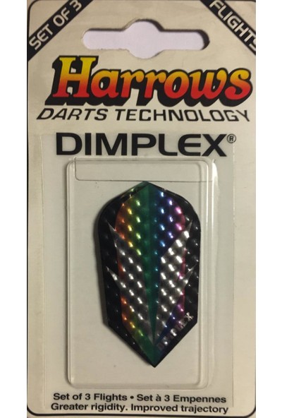 Harrows Dimplex Slim Dart Flight - 62