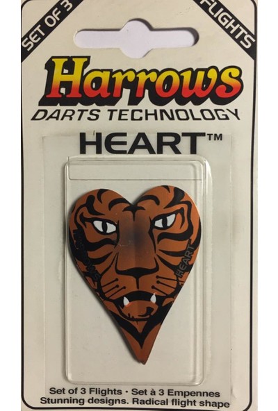 Harrows Heart Dart Flight - 5