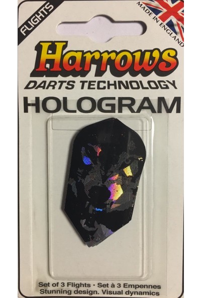 Harrows Hologram Slim Dart Flight - 21