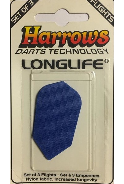 Harrows Long Life Slim Dart Flight - 41 Harrows Long Life Slim Dart Flight - 41