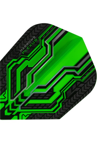 Harrows Plexus Dart Flight Yeşil