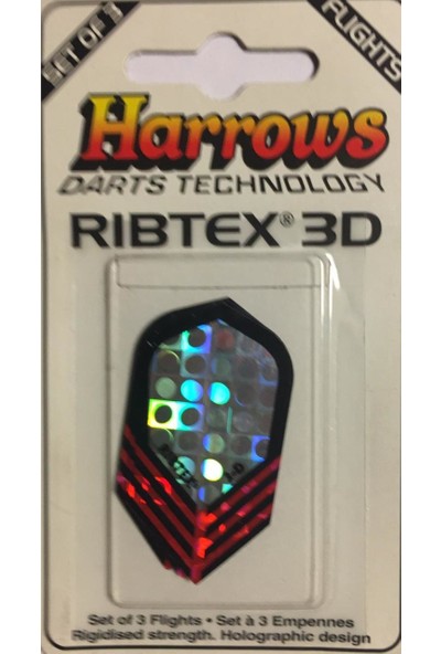 Harrows Ribext 3D Slim Dart Flight - 81