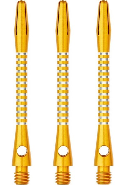Winmau Anodised Aluminium Re-Grooved Type B Dart Shaft Sarı - Short Winmau Anodised Aluminium Re-Grooved Type B Dart Shaft Sarı - Short