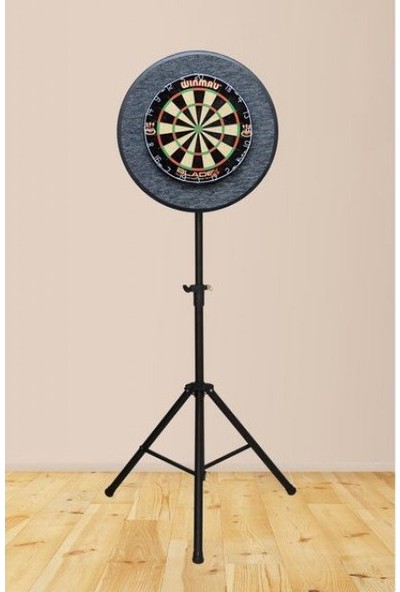 Ayaklı Gri Dart Hedef Tahtası Düzeneği Ayaklı Gri Dart Hedef Tahtası Düzeneği
