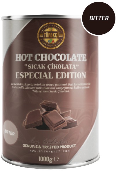 By Tüfekçi Bitter Sıcak Çikolata 1 kg By Tüfekçi Bitter Sıcak Çikolata 1 kg