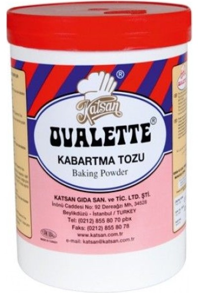 Ovalette Kabartma Tozu 2 kg Ovalette Kabartma Tozu 2 kg