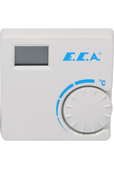 E.C.A Ert-176 Ws Kablo Bağlantılı Dijital Oda Termostatı