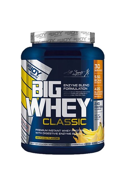Big Joy Big Whey Classic Whey Protein Tozu 915 gr Muz Aromalı Big Joy Big Whey Classic Whey Protein Tozu 915 gr Muz Aromalı
