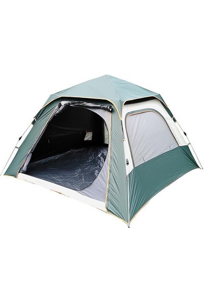 Yukka 3 Kişilik Otomatik Hızlı Açılan Su Geçirmez Güneşten Koruyan Kamp Çadır