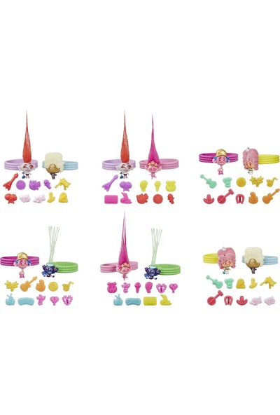 Hasbro Trolls Word Tour Minik Dansçılar Arkadaş Seti E8421-E8421