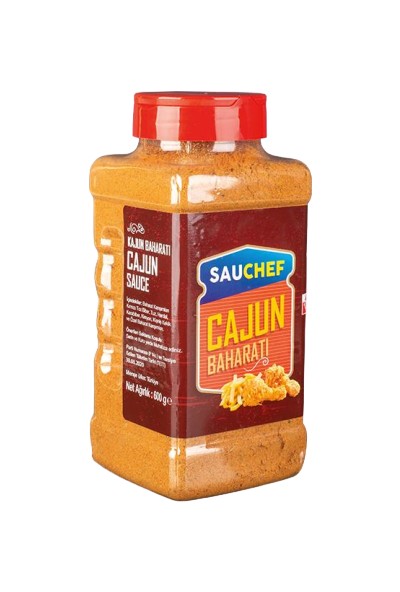 Sauchef Cajun Baharatı Yemeklik Sos 600 gr Sauchef Cajun Baharatı Yemeklik Sos 600 gr