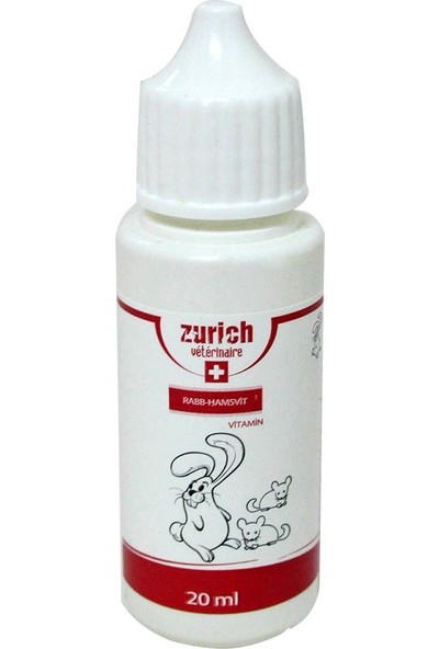 Zurich Tavşan ve Hamster Multivitamin 20 ml