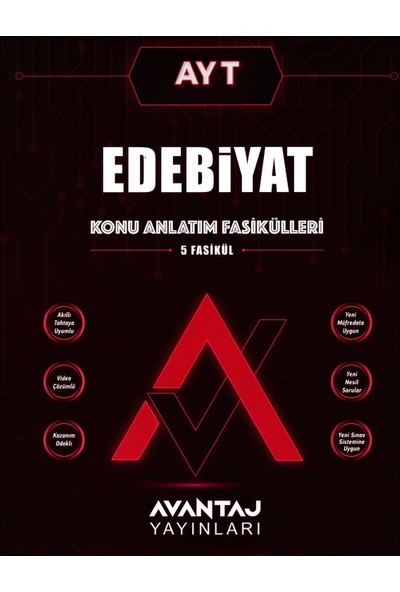 Avantaj Yayınları AYT Edebiyat Konu Anlatım Fasikülleri Avantaj Yayınları AYT Edebiyat Konu Anlatım Fasikülleri