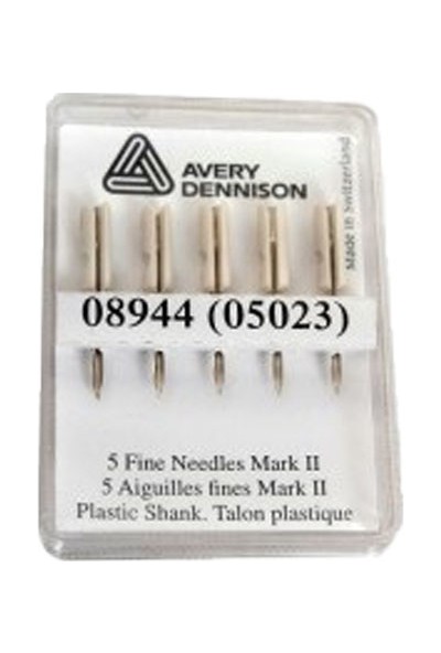 Avery Dennison İnce Kılçık Tabanca Yedek İğne 5'li