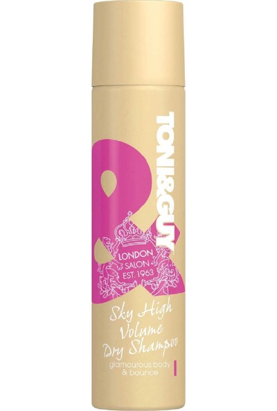 Toni & Guy Yüksek Hacimli Kuru Şampuan 250 ml Toni & Guy Yüksek Hacimli Kuru Şampuan 250 ml