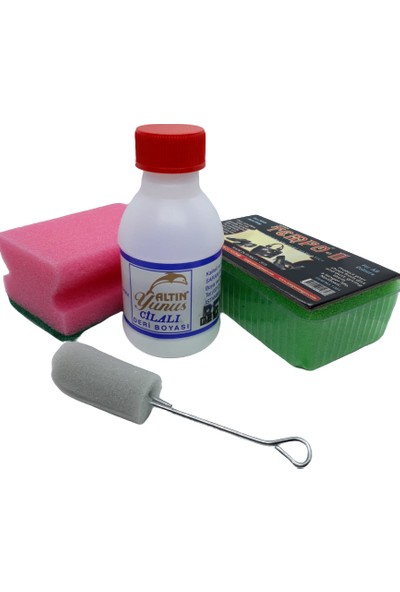 Altınyunus Cilalı Deri Ayakkabı Boyası ve Boya Süngeri Altınyunus Cilalı Deri Ayakkabı Boyası ve Boya Süngeri