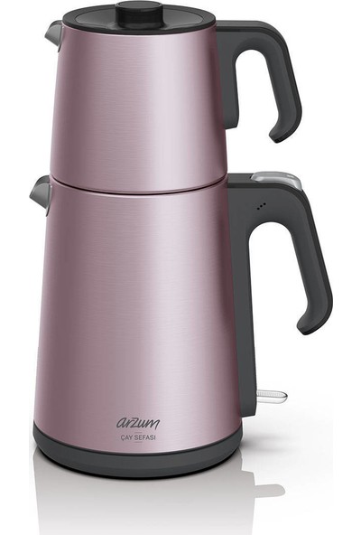 Arzum AR3080 Çay Sefası 1650 W Çelik Çay Makinesi Arzum AR3080 Çay Sefası 1650 W Çelik Çay Makinesi