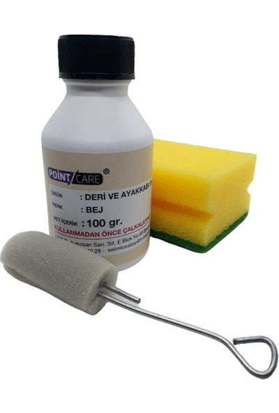 Point Care Bej Deri Ayakkabı Boyası Point Care Bej Deri Ayakkabı Boyası