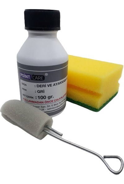 Point Care Gri Deri Ayakkabı Boyası Point Care Gri Deri Ayakkabı Boyası