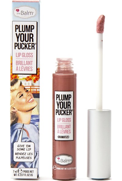 The Balm Plump Your Pucker Lip Gloss Dudak Parlatıcısı - Dramatize The Balm Plump Your Pucker Lip Gloss Dudak Parlatıcısı - Dramatize