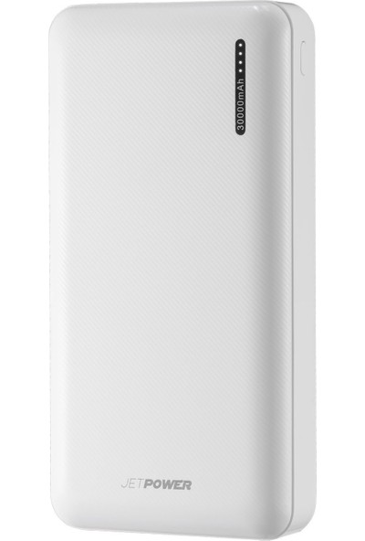 MF Product Jettpower 0067 30000 mAh 2.1A Hızlı Şarj Powerbank Beyaz MF Product Jettpower 0067 30000 mAh 2.1A Hızlı Şarj Powerbank Beyaz