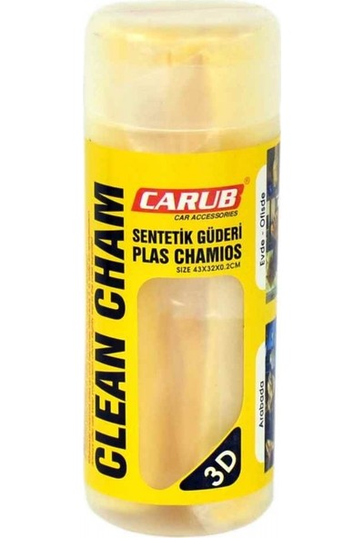 Carub Oto Yıkama Sonrası Kanebo Tip Sentetik Güderi Bez