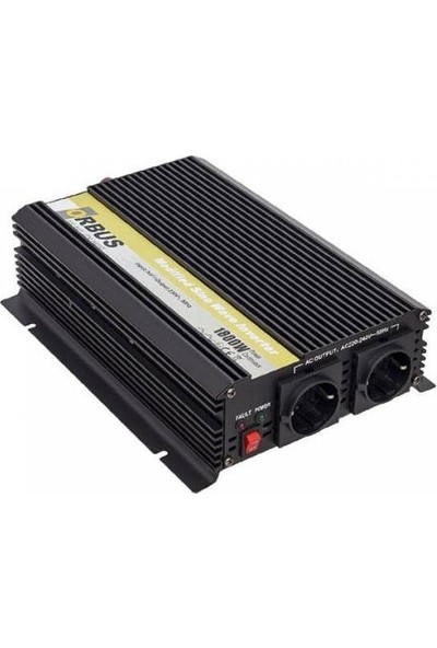 Orbus 12V 1800W Modifiye Sinüs Invertör